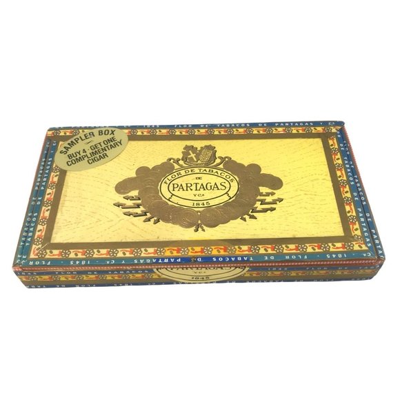 Partagas | Other | Partagas No Wood Cigar Sampler Box Mini Handmade ...
